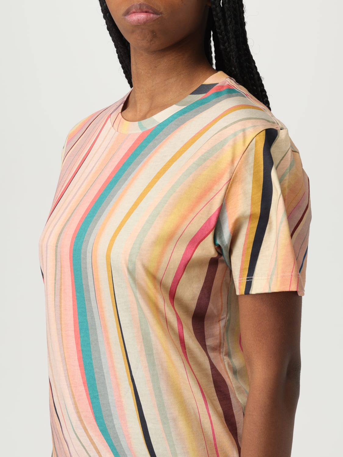 PS PAUL SMITH: T-shirt woman - Multicolor | Ps Paul Smith t-shirt W2R232VNP4788 online at GIGLIO.COM