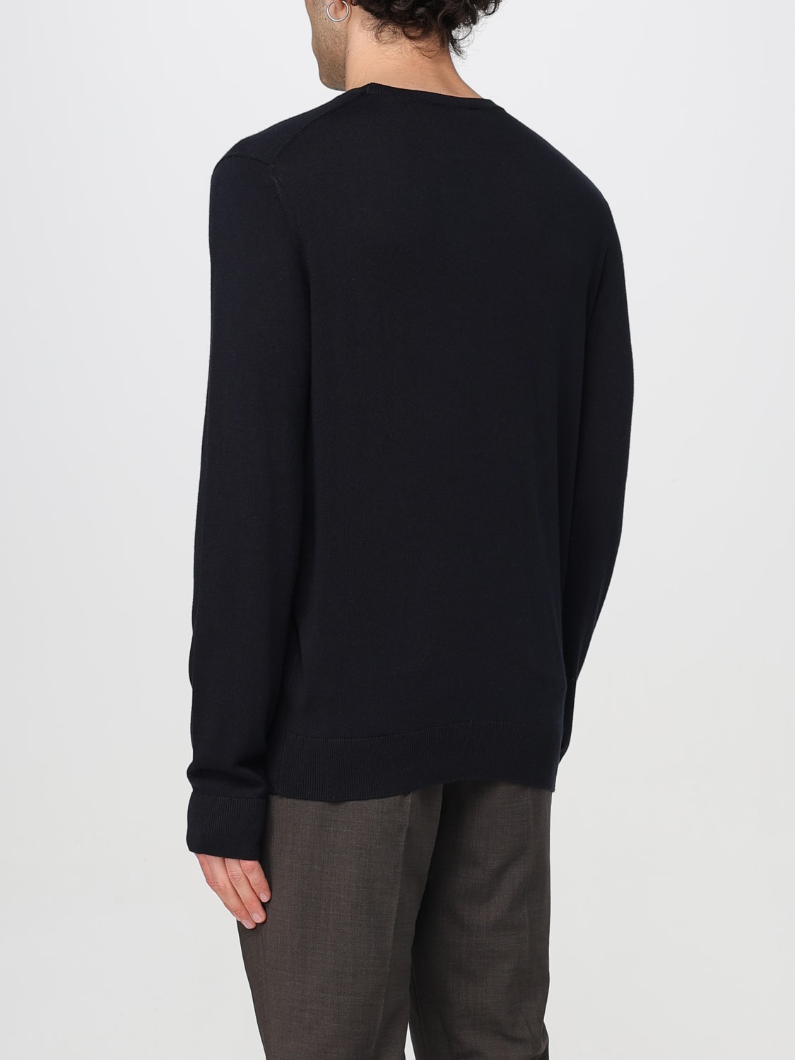ALPHA STUDIO: Sweater men - Blue | Alpha Studio sweater FE6850C online ...