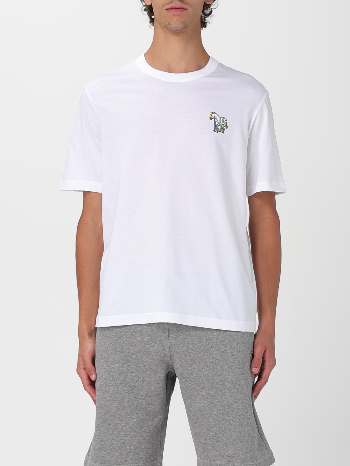 Ps Paul Smith Outlet: Polo shirt men - White | Ps Paul Smith t-shirt M2R220XPP4702 online at ...