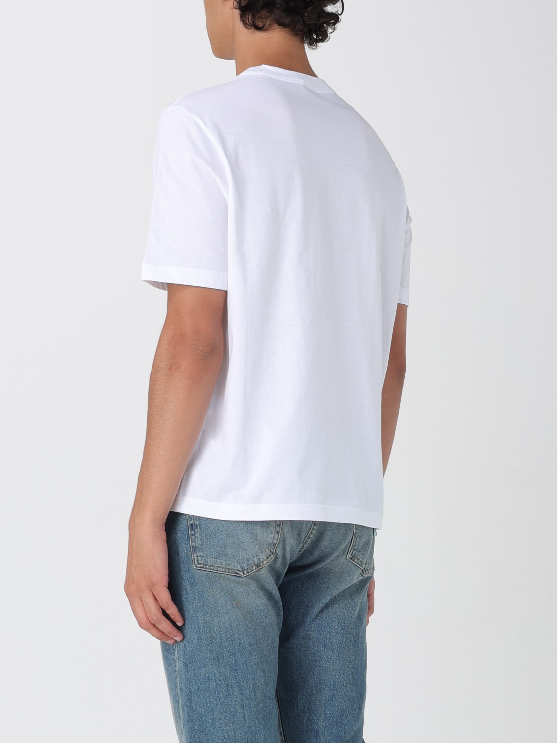 PS PAUL SMITH: Polo shirt men - White | Ps Paul Smith t-shirt M2R220XPP4703 online at GIGLIO.COM