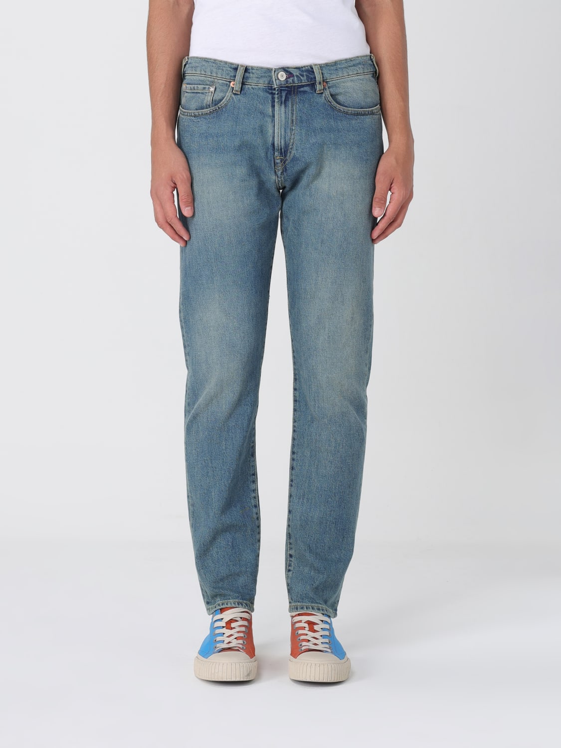 PS PAUL SMITH: Jeans men - Blue | Ps Paul Smith jeans M2R301ZWP21841ANTI online at GIGLIO.COM