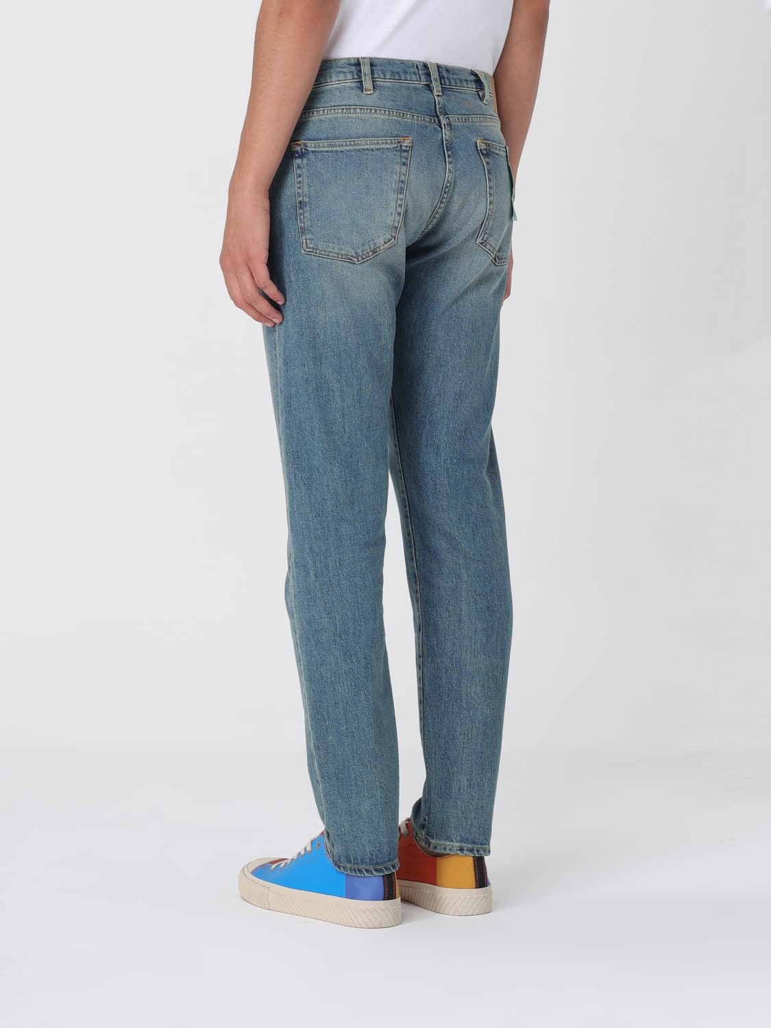 Ps Paul Smith Outlet: Jeans men - Blue | Ps Paul Smith jeans M2R301ZWP21841ANTI online at GIGLIO.COM