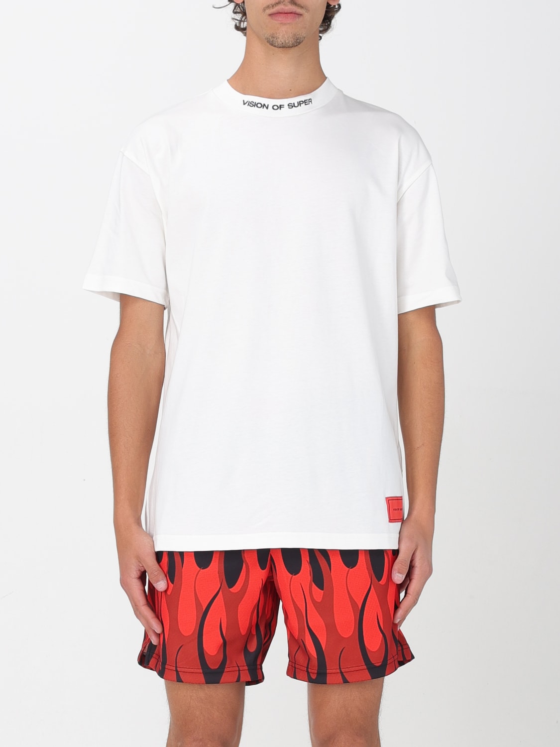 VISION OF SUPER: T-shirt men - White | Vision Of Super t-shirt VS01439 ...