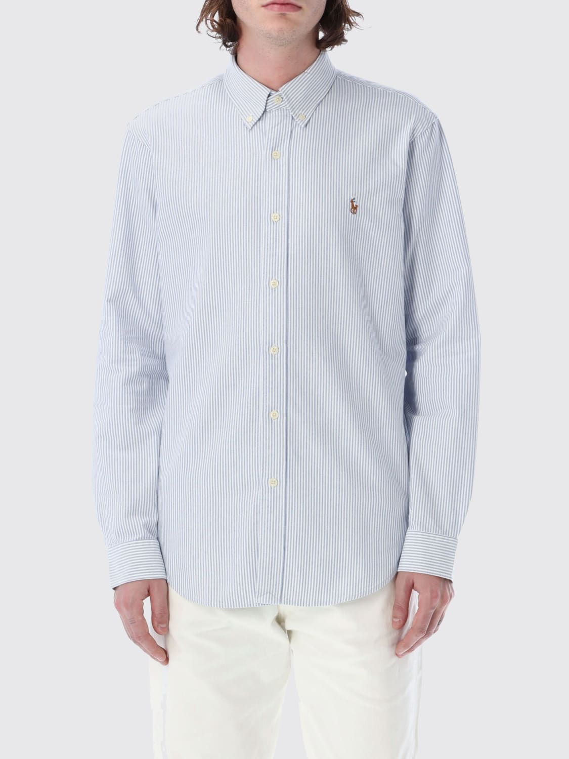 POLO RALPH LAUREN: T-shirt men - White | Polo Ralph Lauren shirt 710792041 online at GIGLIO.COM