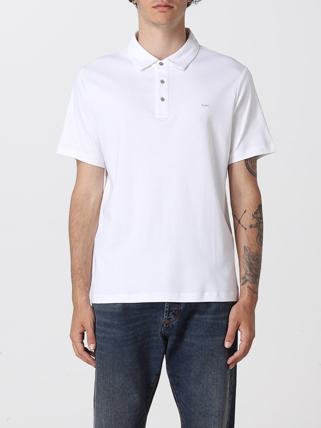 MICHAEL KORS: Camiseta hombre , Blanco | Polo Michael Kors CB95FGVC93 ...