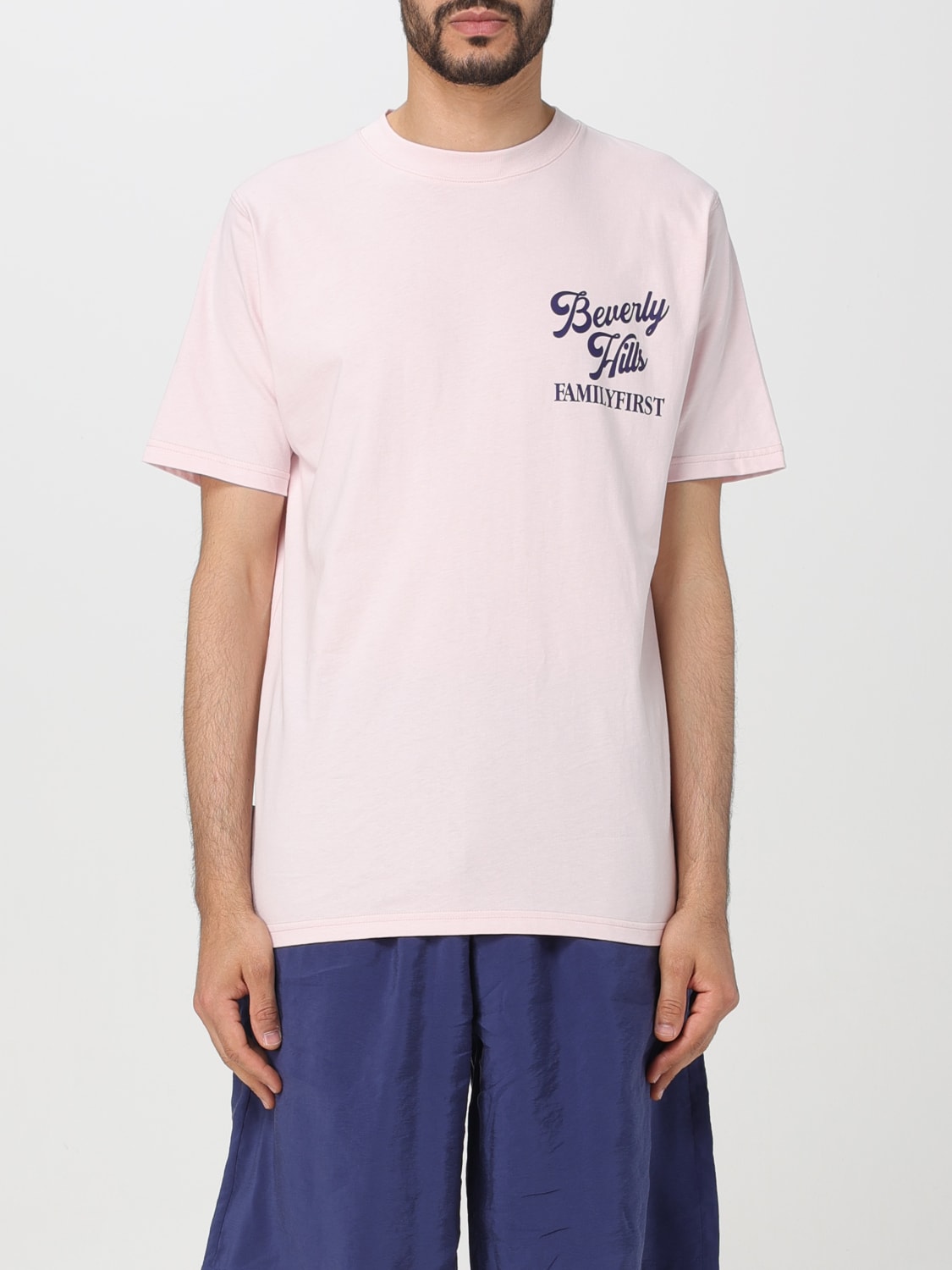 FAMILY FIRST: T-shirt men - Pink | Family First t-shirt TS2415 online ...